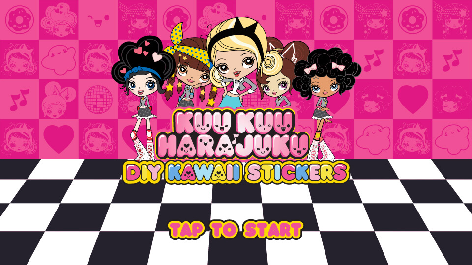 Kuu Kuu Harajuku DIY Kawaii Stickers